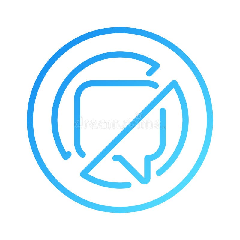 No Talking Sign Stock Illustrations – 1,042 No Talking Sign Stock ...