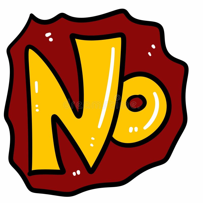 Text Oh Cartoon on White Background Stock Illustration - Illustration ...