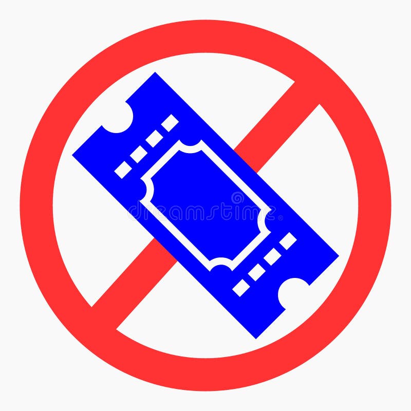 Ticket Ban Stock Illustrations – 470 Ticket Ban Stock Illustrations ...
