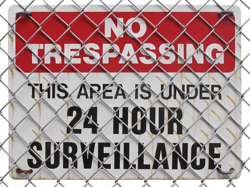 No trespassing sign stock photo. Image of texture, posted - 31487638