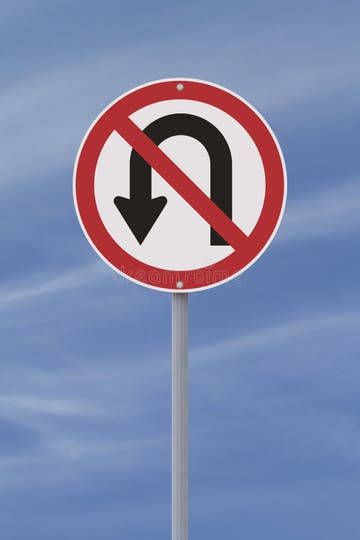 421 Turn Around Sign Stock Photos - Free & Royalty-Free Stock Photos ...