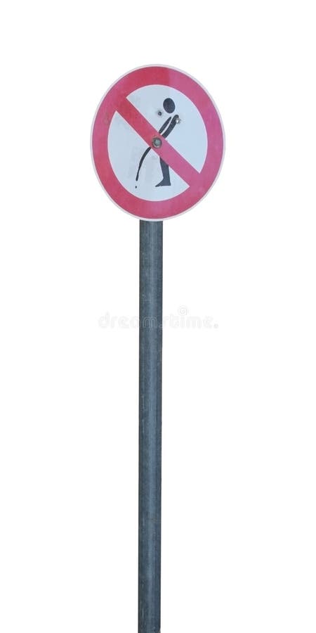 No urinating sign stock image. Image of person, relieve - 15689689