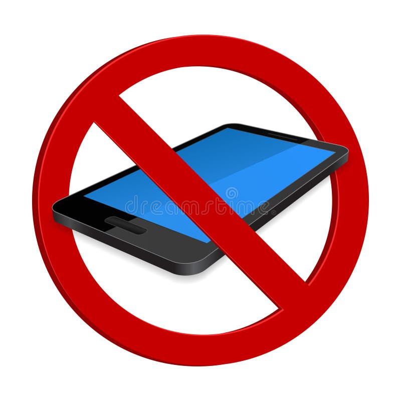 No use smartphone stock vector. Illustration of call - 214218957