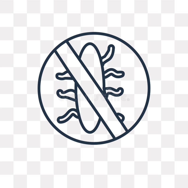 Virus Vector Icon Isolated on Transparent Background, Virus Tra Stock ...