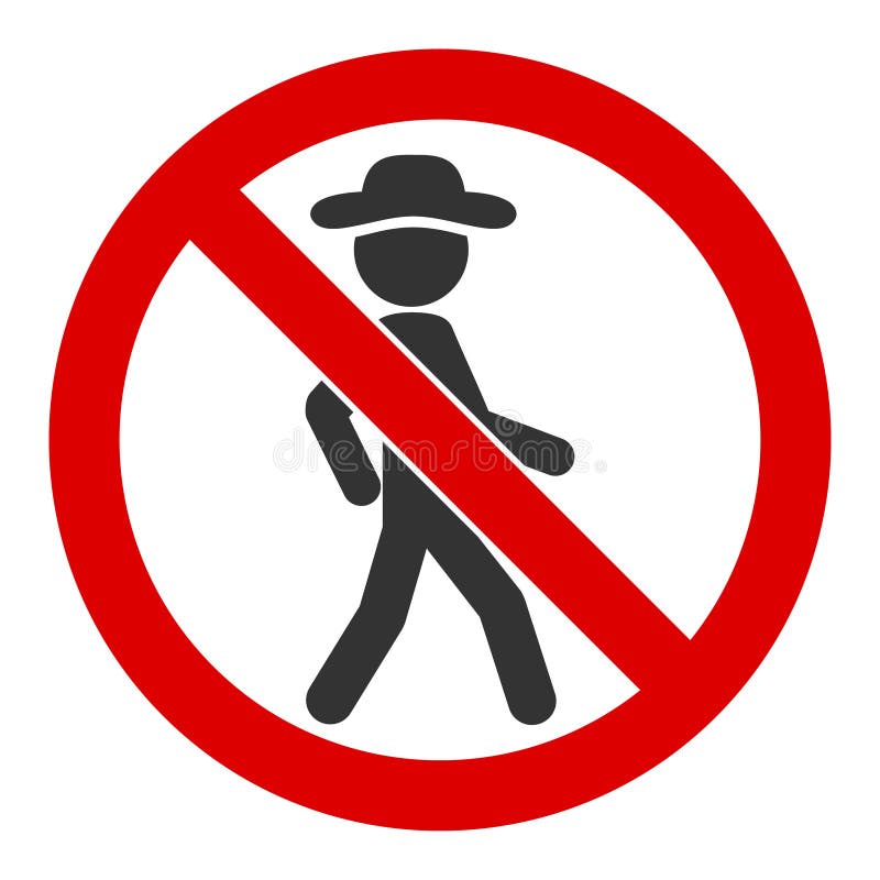 No Walking Stock Illustrations – 1,981 No Walking Stock Illustrations ...