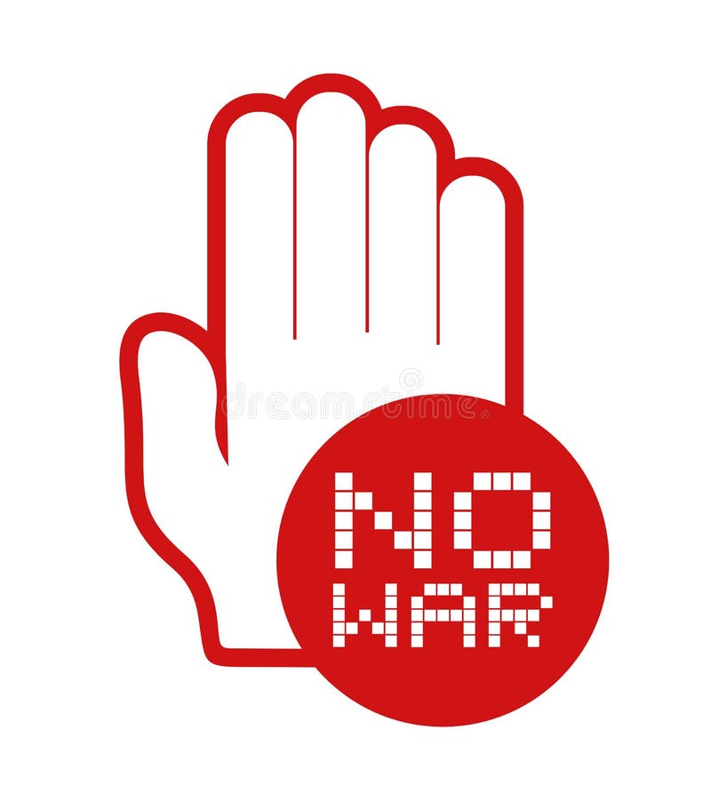 Flat peace symbol stock vector. Illustration of christening - 147873943