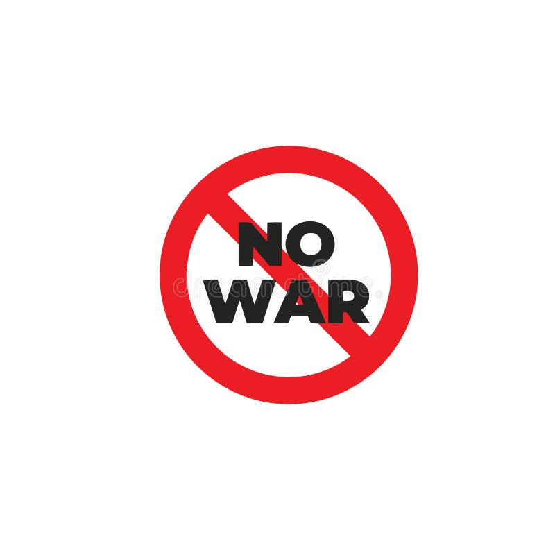 No war sign stock illustration. Illustration of stop - 278159691