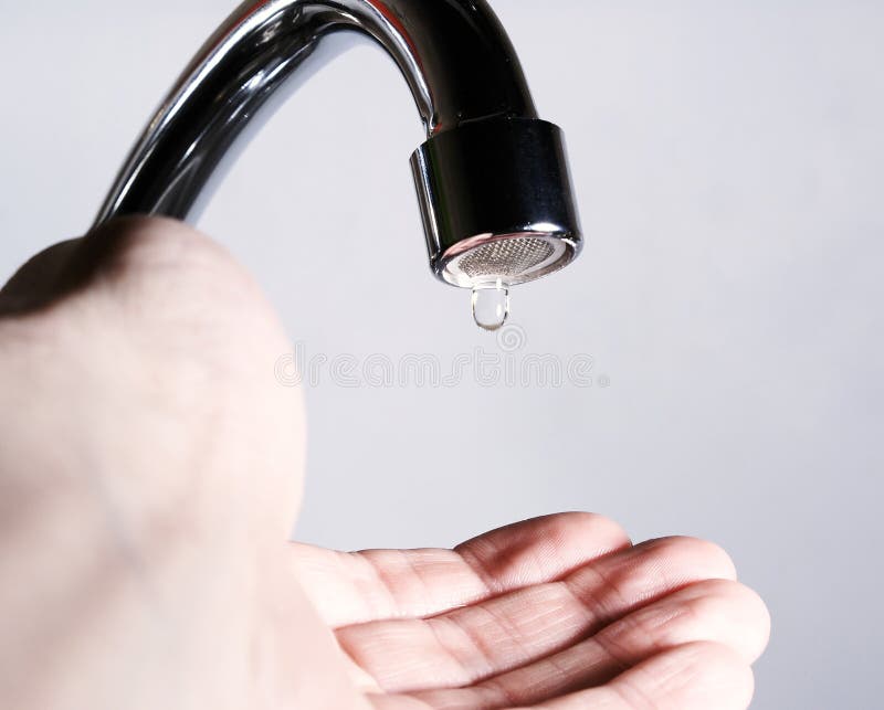 No water stock photo. Image of pipe, drop, water, hand - 2350774