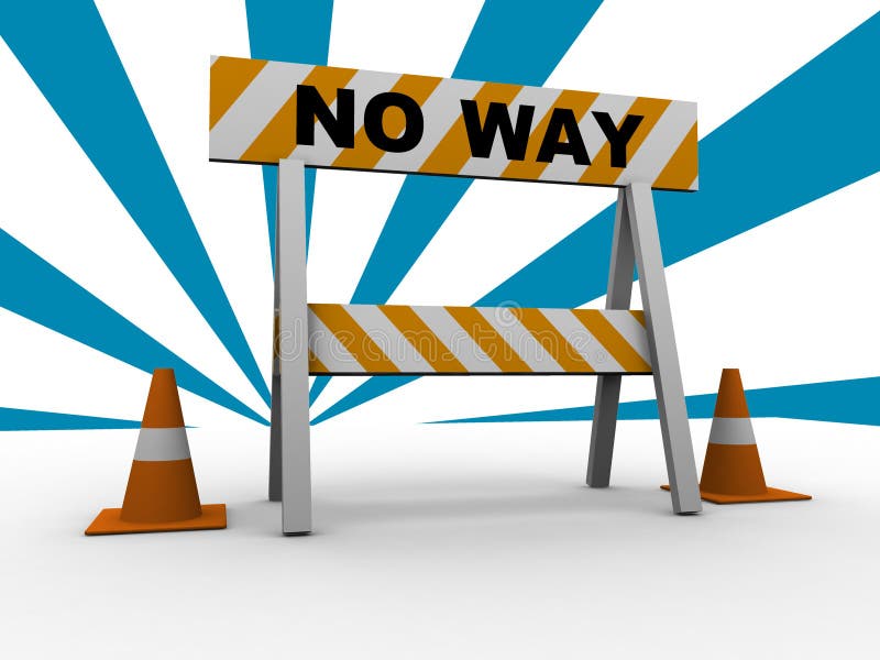 No Way! Picture. Image: 4555521