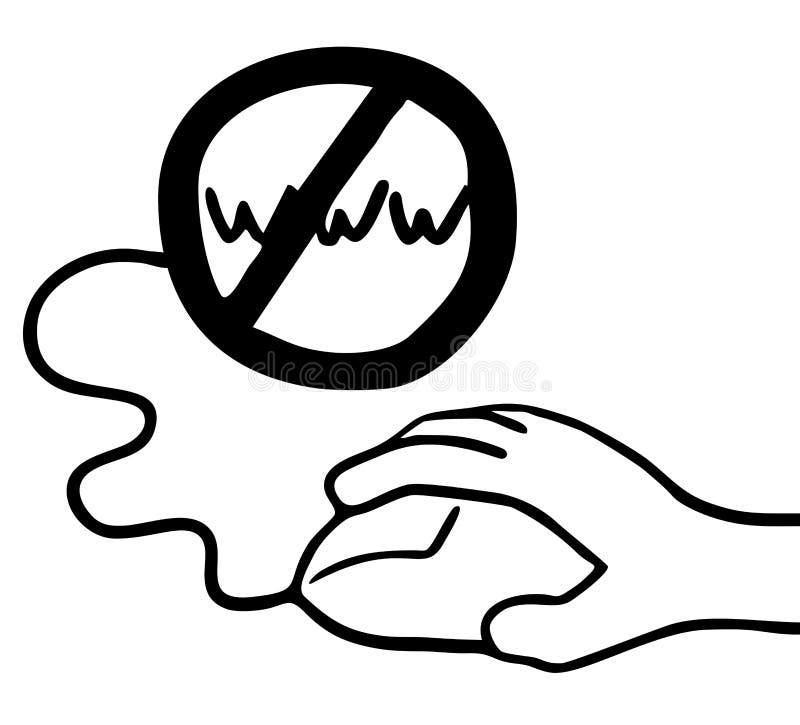 Push Pull Entrance Door Signs - Vector Icons. Stock Illustration ...