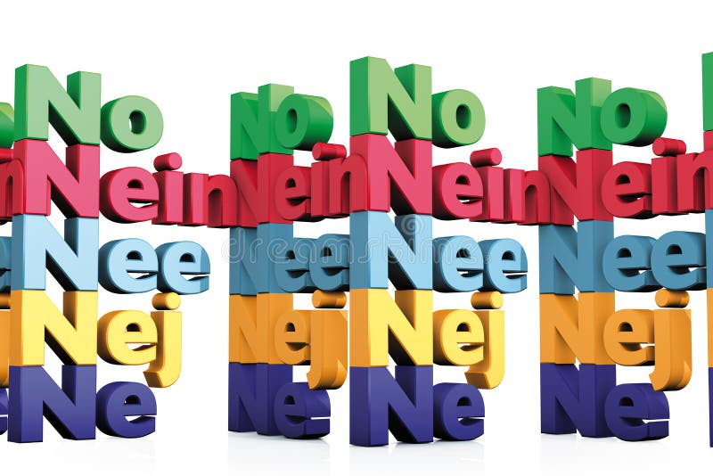 Nein Stock Illustrations – 129 Nein Stock Illustrations, Vectors ...