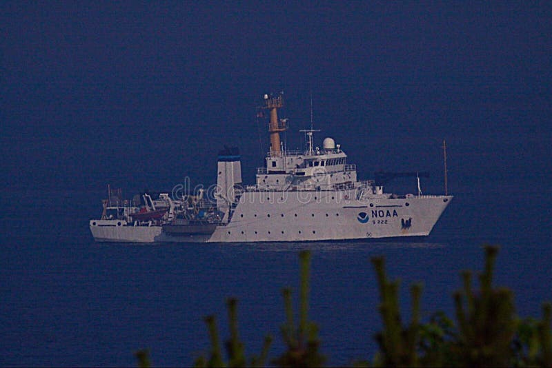NOAA weather ship editorial photography. Image of ocean - 51860467