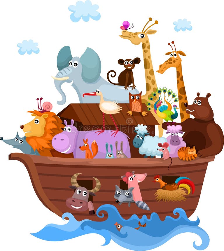 Clip Art Noah Ark Stock Illustrations – 113 Clip Art Noah Ark Stock ...