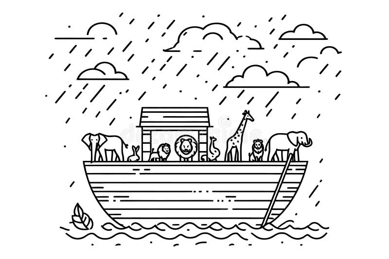 Noahs Ark Outline