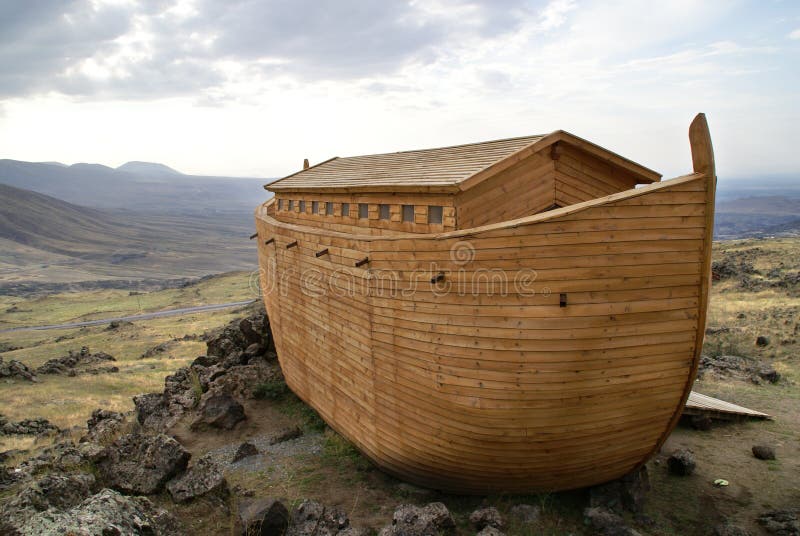 Noahs Arche stockfoto. Bild von trocken, biblisch, schutzkappe - 19156858