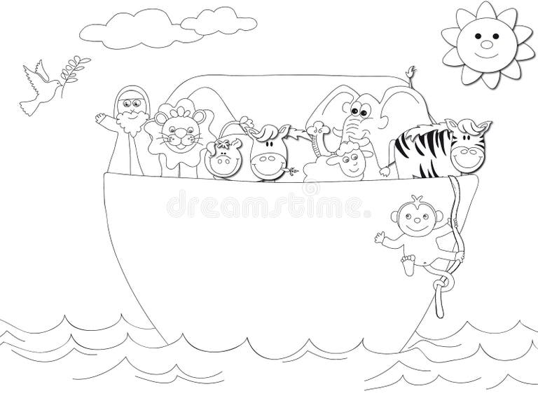 Ark Outline Stock Illustrations – 441 Ark Outline Stock Illustrations ...