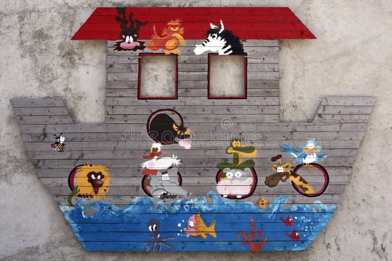 Noahs Ark Flood Kindergarten Art Stock Photos - Free & Royalty-Free ...