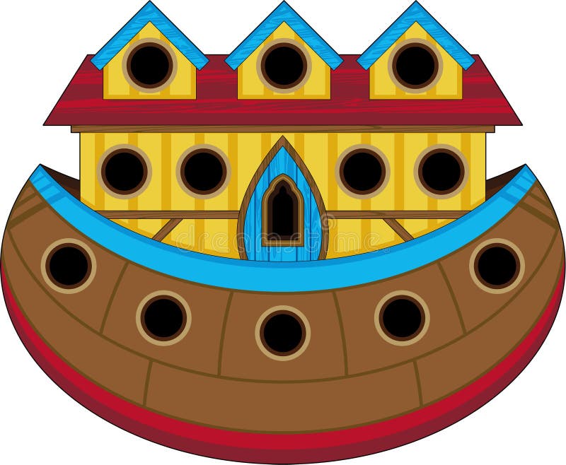 Noahs Ark and Cartoon Character Set Stock Vector - Illustration of graphic, boat: 254002897