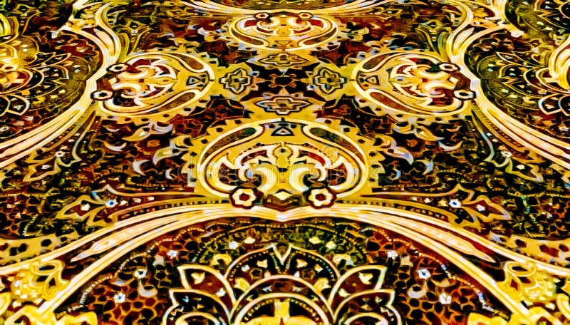 Elegant Abstract Batik with Unique Perspective Crown Texture. Stock ...