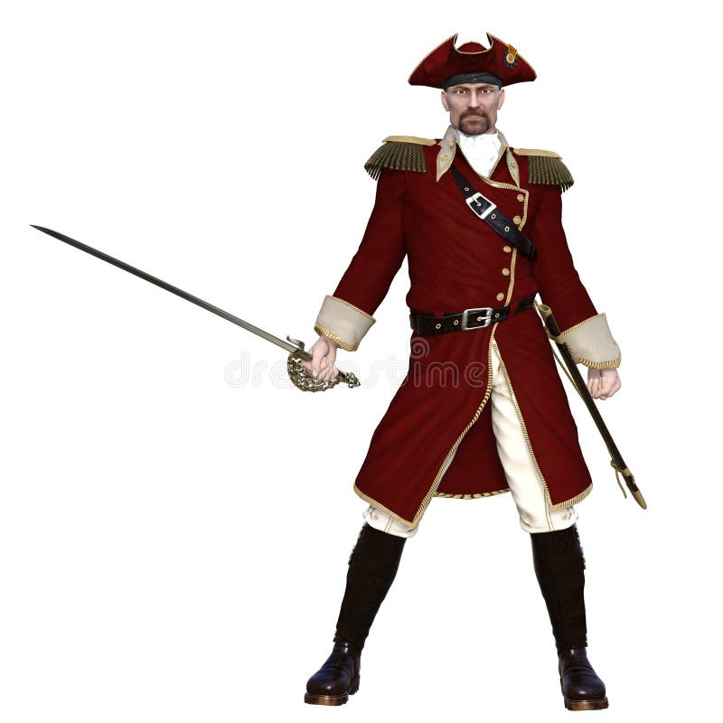 Noble man stock illustration. Illustration of pose, saber - 56708665