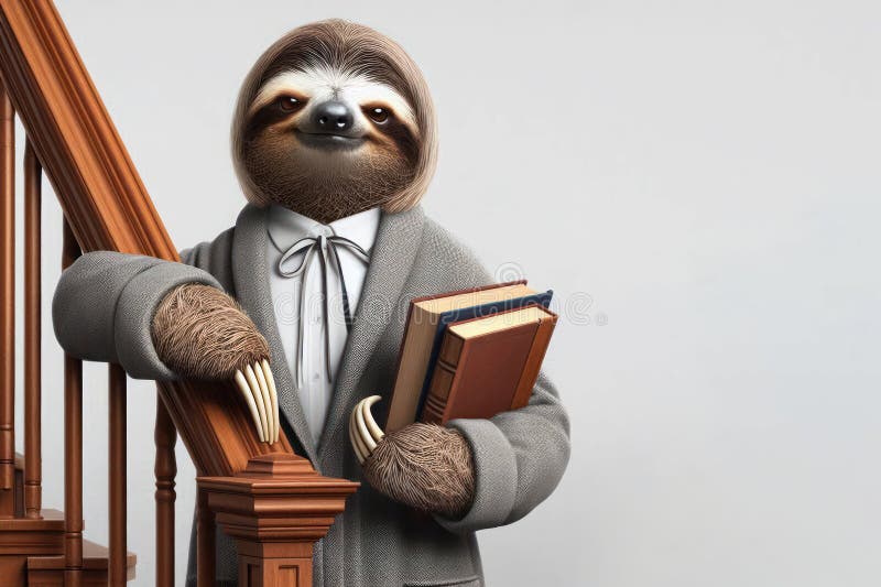 Sloth Scientist Stock Illustrations – 14 Sloth Scientist Stock ...