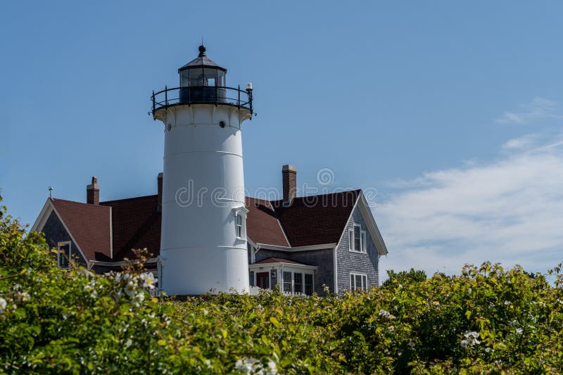 Nobska Lighthouse, Cape Cod, Massachusetts Stock Image - Image of ... Nobska Lighthouse, Cape Cod, Massachusetts Stock Image - Image of ...