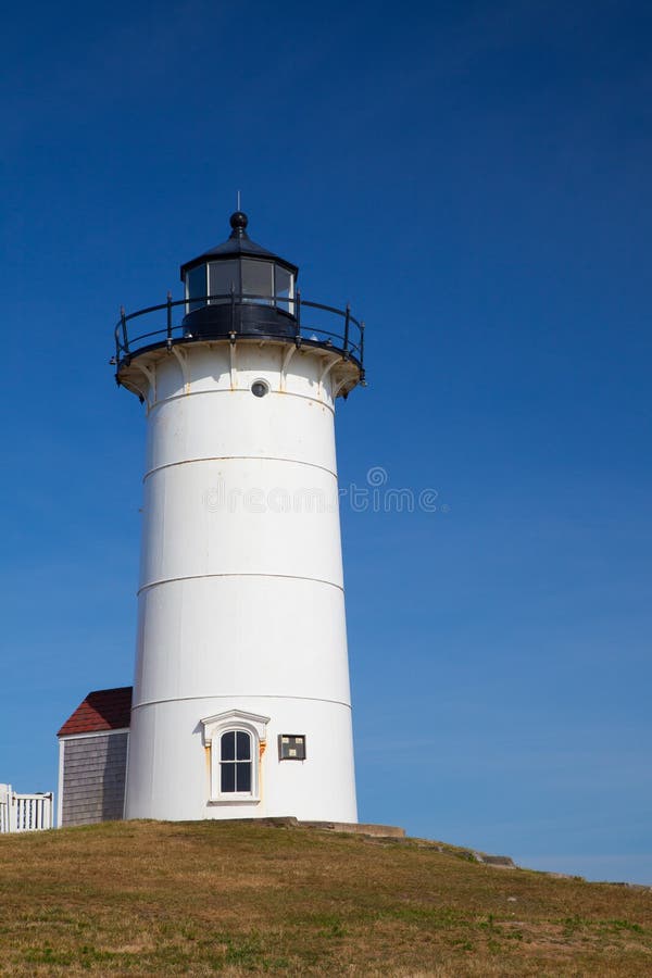 Nobska Point Light is a Lighthouse Located on the Cape Cod, USA Stock ...