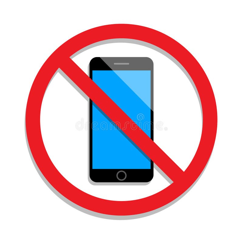 No Mobile Phone Symbol Stock Illustrations – 3,104 No Mobile Phone ...