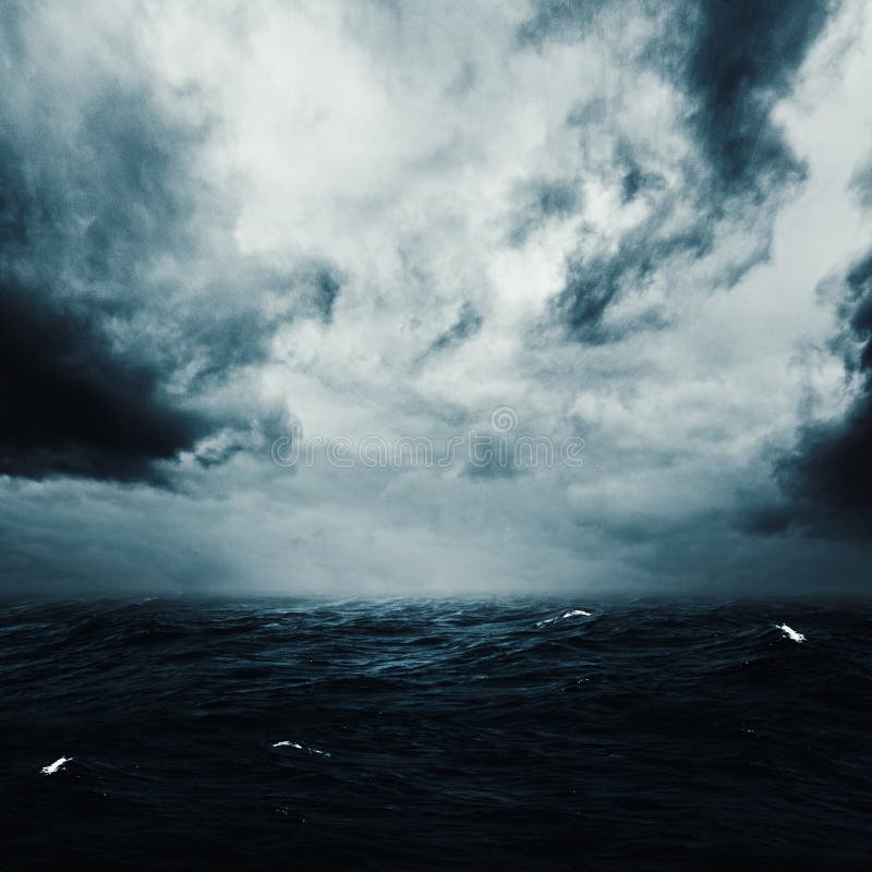 Noche tempestuosa. foto de archivo. Imagen de tormenta - 34269766