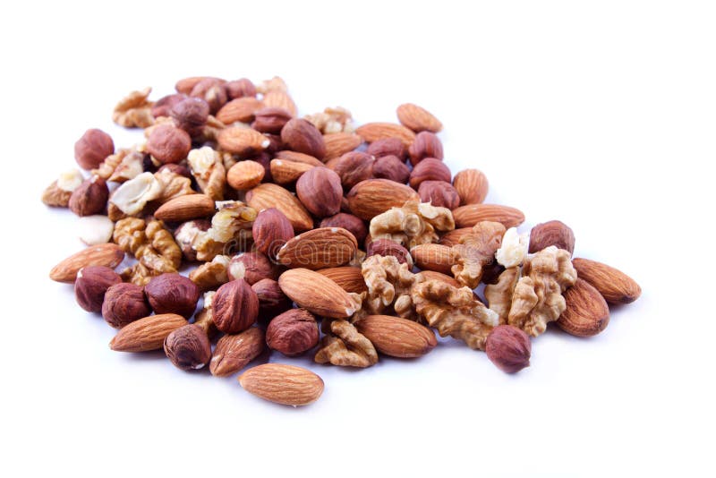 Noci Mixed fotografia stock. Immagine di copia, noccioli - 21851624