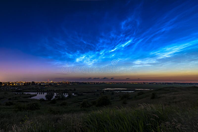 Noctilucent Clouds Also Polar Mesospheric Clouds or Night Shining ...