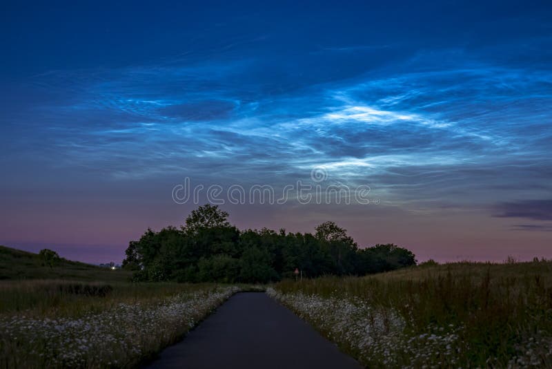 Noctilucent Clouds Also Polar Mesospheric Clouds or Night Shining ...