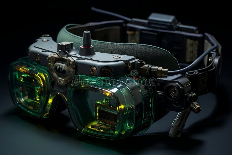 Nocturnal Vision Quad Goggles. AI Stock Illustration - Illustration of ...