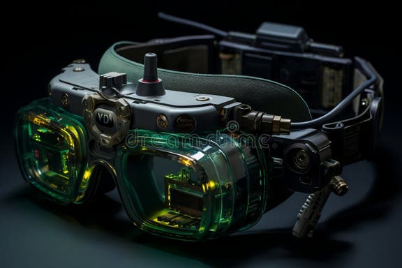 Nocturnal Vision Quad Goggles. AI Stock Illustration - Illustration of ...