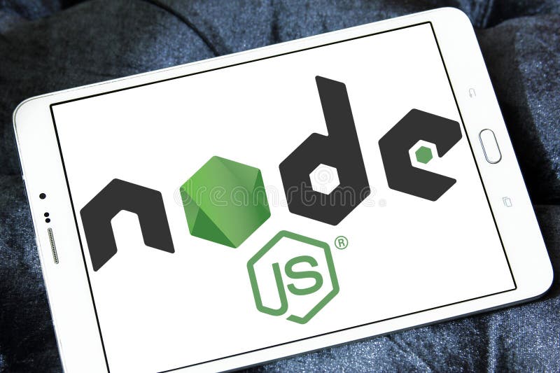 Node.js logo editorial photo. Image of emblem, developing - 102708606