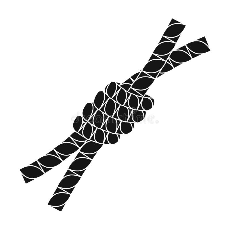 Lasso Icon in Black Style Isolated on White Background. Wild West ...