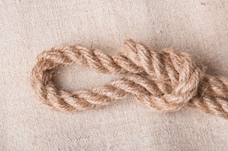 Node from the rope stock photo. Image of fiber, lasso - 28590182