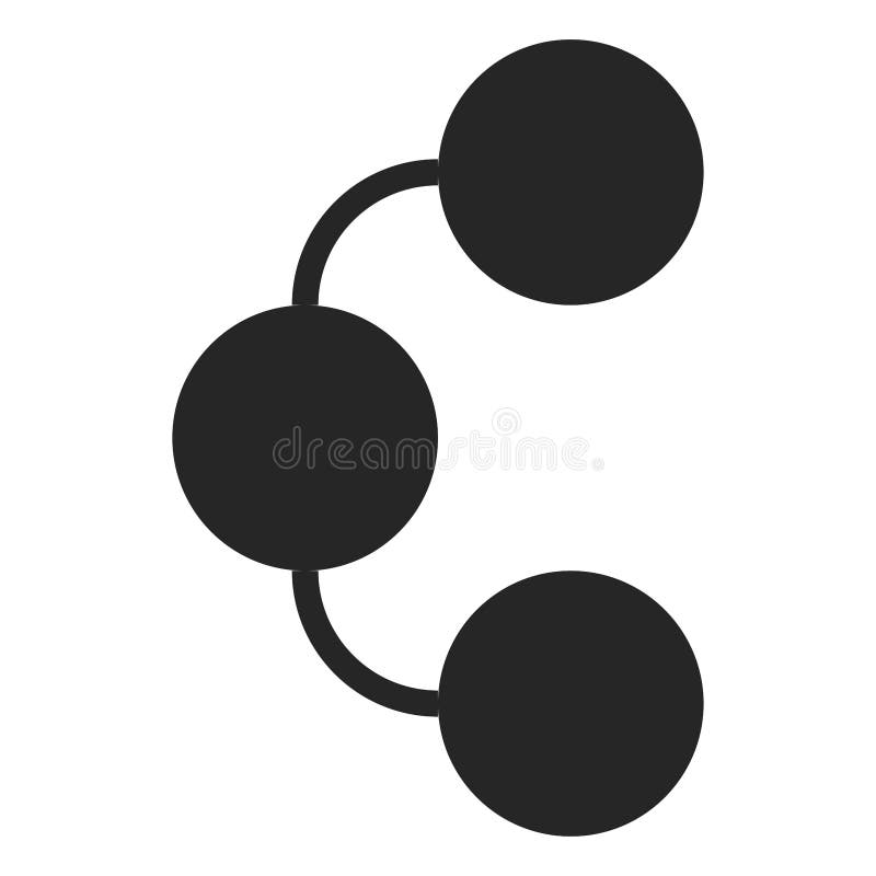 Nodes Circles with Connections. Interconnected Circles Infographics ...