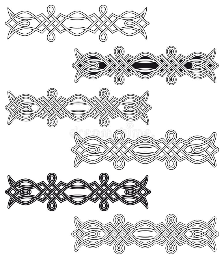 Nodo celtico illustrazione vettoriale. Illustrazione di nodo - 43103122