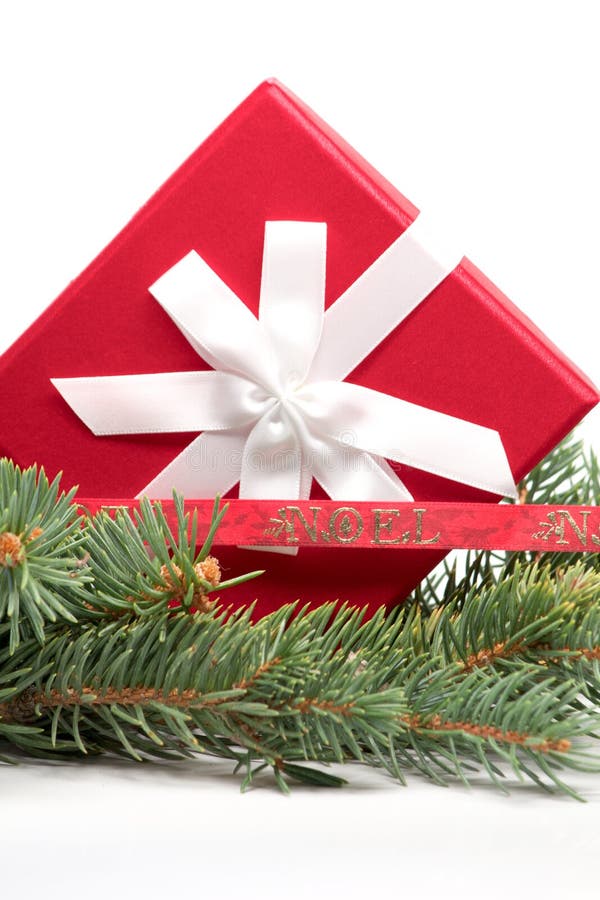 Noel Gift stock photo. Image of winter, pine, christmas - 103210400
