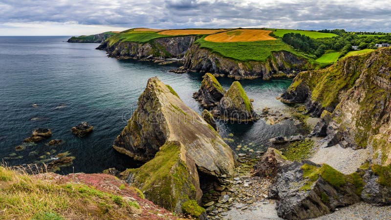 Nohoval Cove stock photo. Image of water, sand, ireland - 33173726