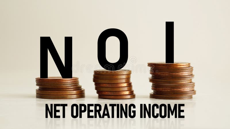 NOI Net Operating Income is Shown As the Business Concept Stock Photo ...
