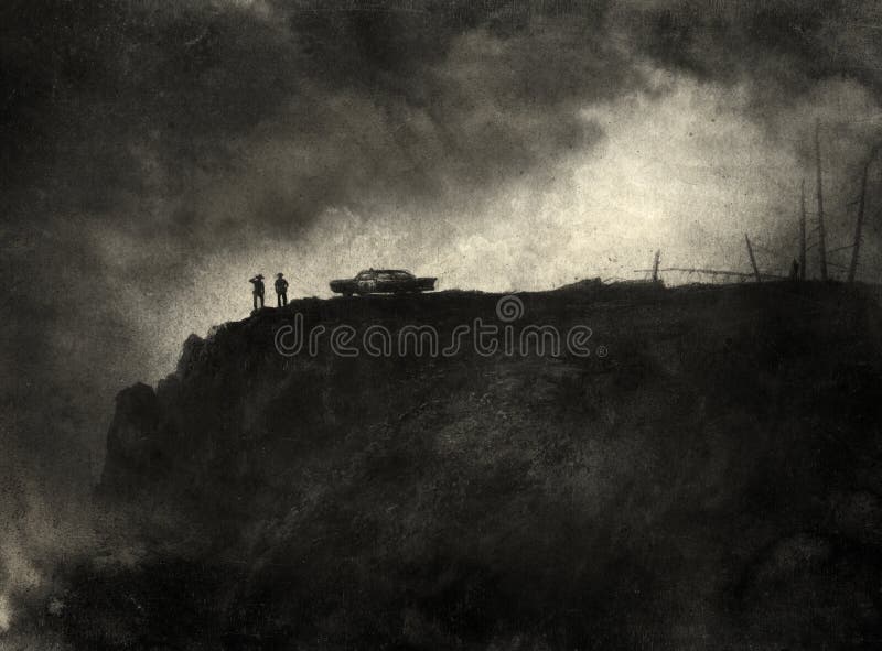 Noir scene stock photo. Image of desolation, moody, investigation ...