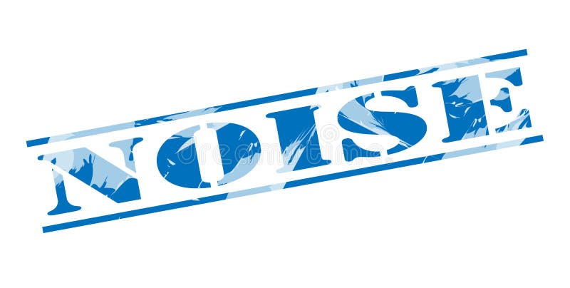 Noise blue stamp stock illustration. Illustration of sign - 97565415