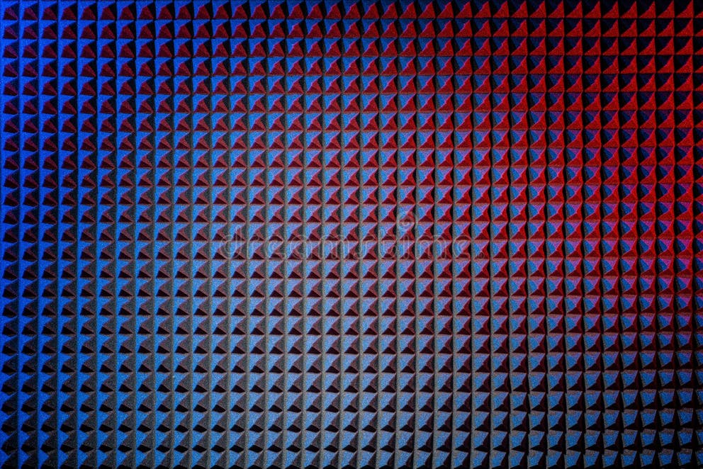 Noise Cancelling Panel of Pyramid Polyurethane Foam Pattern Texture ...