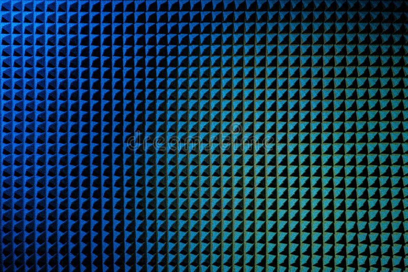 Noise Cancelling Wall of Pyramid Polyurethane Foam Pattern Texture ...