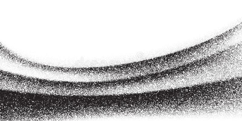 Noise Grain Background with Waves of Sand Dust Gradient and Grunge ...