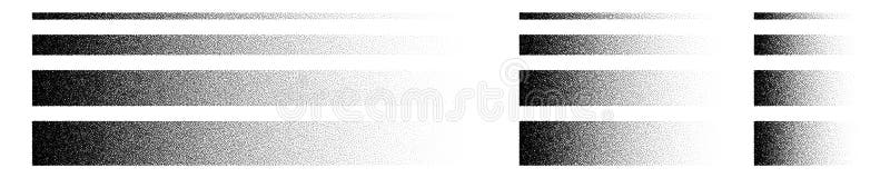 Noise Grain Dots Gradient or Dotwork Pattern, Vector Lines. Grain Noise ...