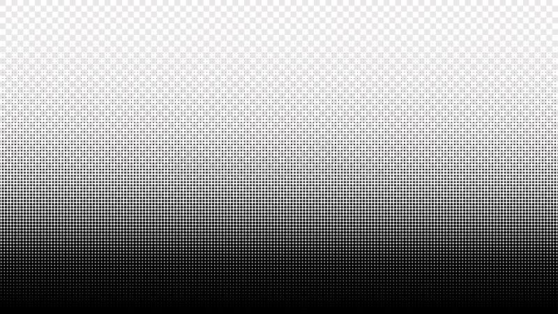 Noise Grain Pattern, Halftone Background with Pointillism Dots Gradient ...