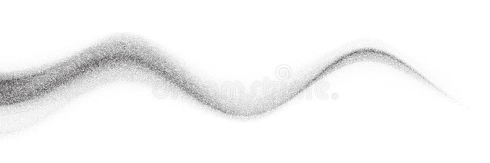 Noise Grain Wave with Sand Dust Texture, Vector Background with Grunge ...